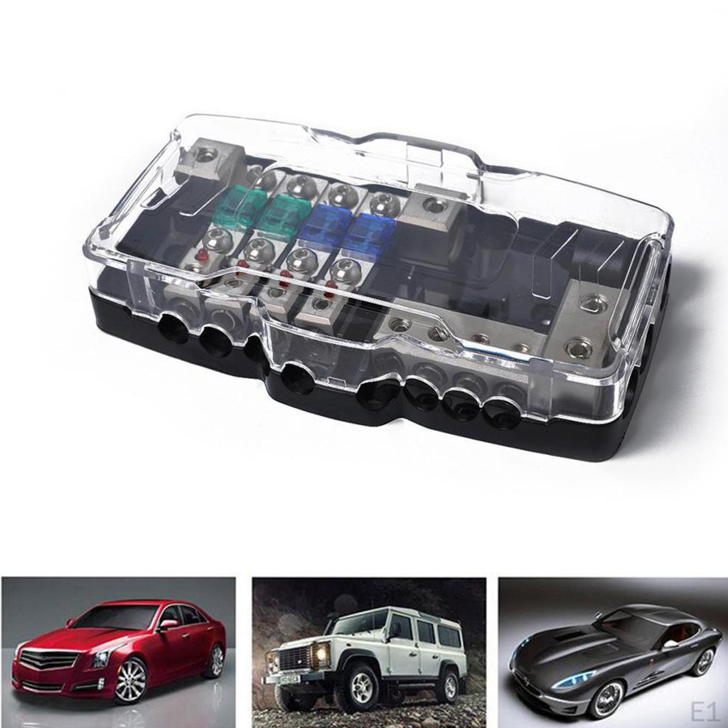 Cheap 4 Ways Car Audio ANS Fused Power Distribution Block 2x 0/2GA IN ...