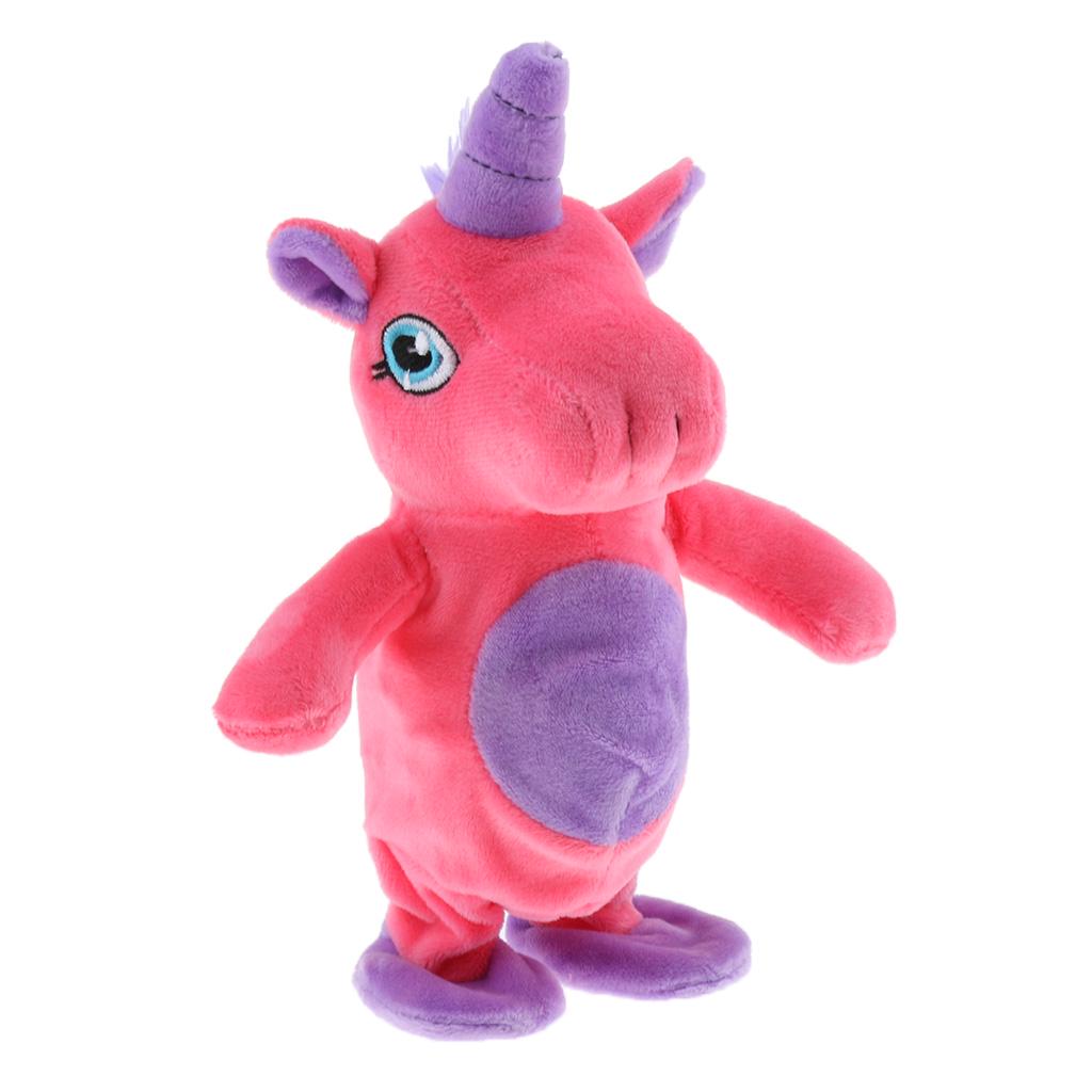 Buy Electronic Walking Speaking Unicorn Stuffed Animal Plush Soft Doll ...