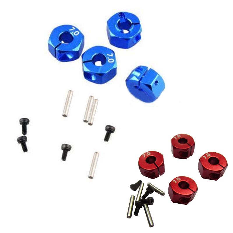 Buy RC Car Wheel Hex Drive Hub Adapter 12mm for 1/10 RC4WD Axial SCX10 ...