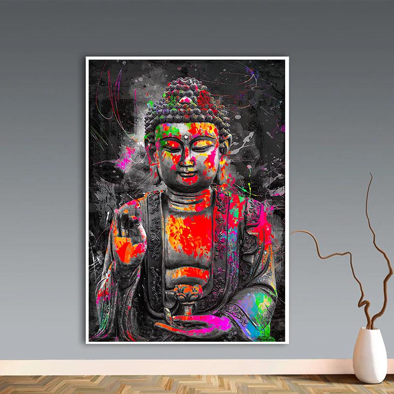 Buddha Pop Art Poster
