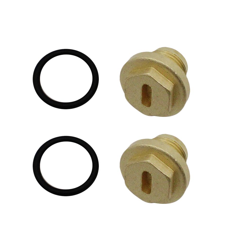 Buy Oil Drain Nut Brass Diff Filler Plug Kit for Land Rover Discovery 2 ...