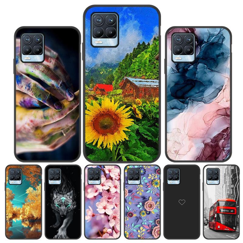 Buy Painted Phone Case For Samsung Realme C21Y C21 8i 9i C25 8 Pro C17 ...
