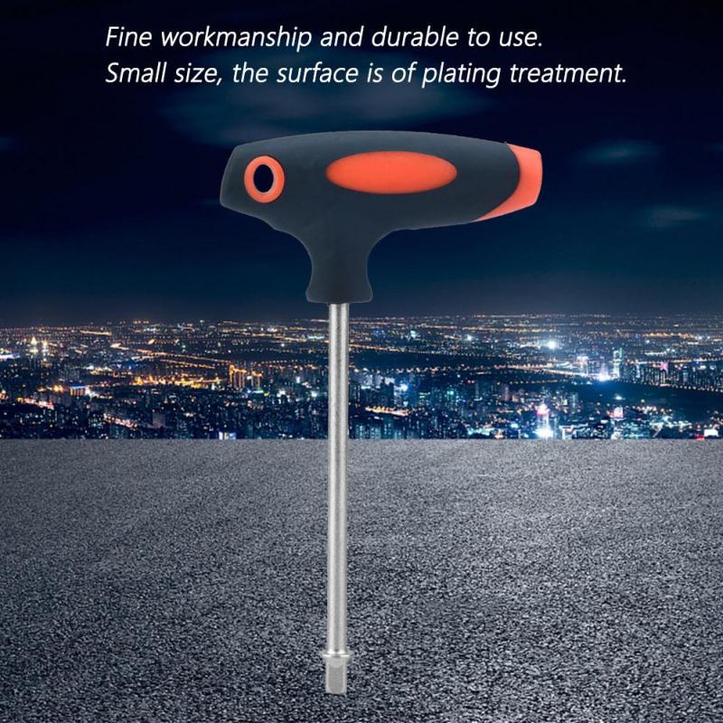 Buy 1/4in T-handle Driver Socket Ratchet Drive Handle for Sleeves Screw ...