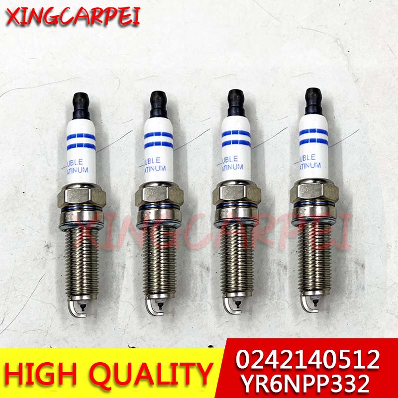 Satın alın 4pcs YR6NPP332 0242140512 spark plug | Joom