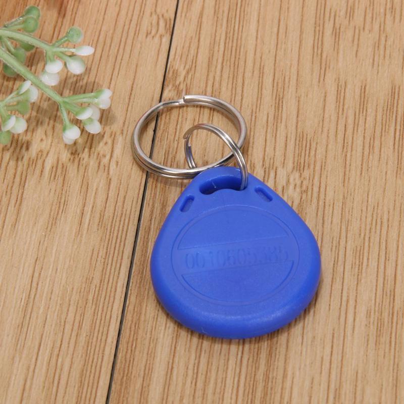 Buy 100pcs Rewritable Magnetic Induction ID RFID Tag Key Ring Rewrite ...