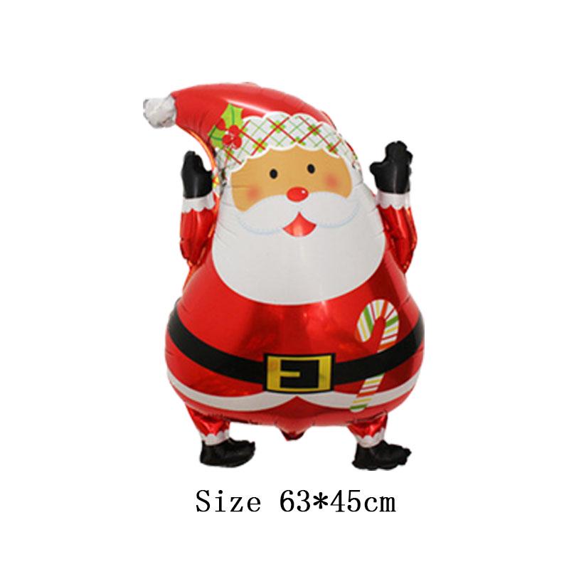 Buy Santa Claus Foil Balloons Christmas Globos Kriss Kringle Ballon ...