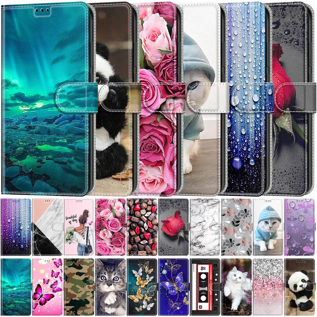 Buy Case For Samsung Galaxy A23 A73 5g Case Flip Leather Wallet Book ...