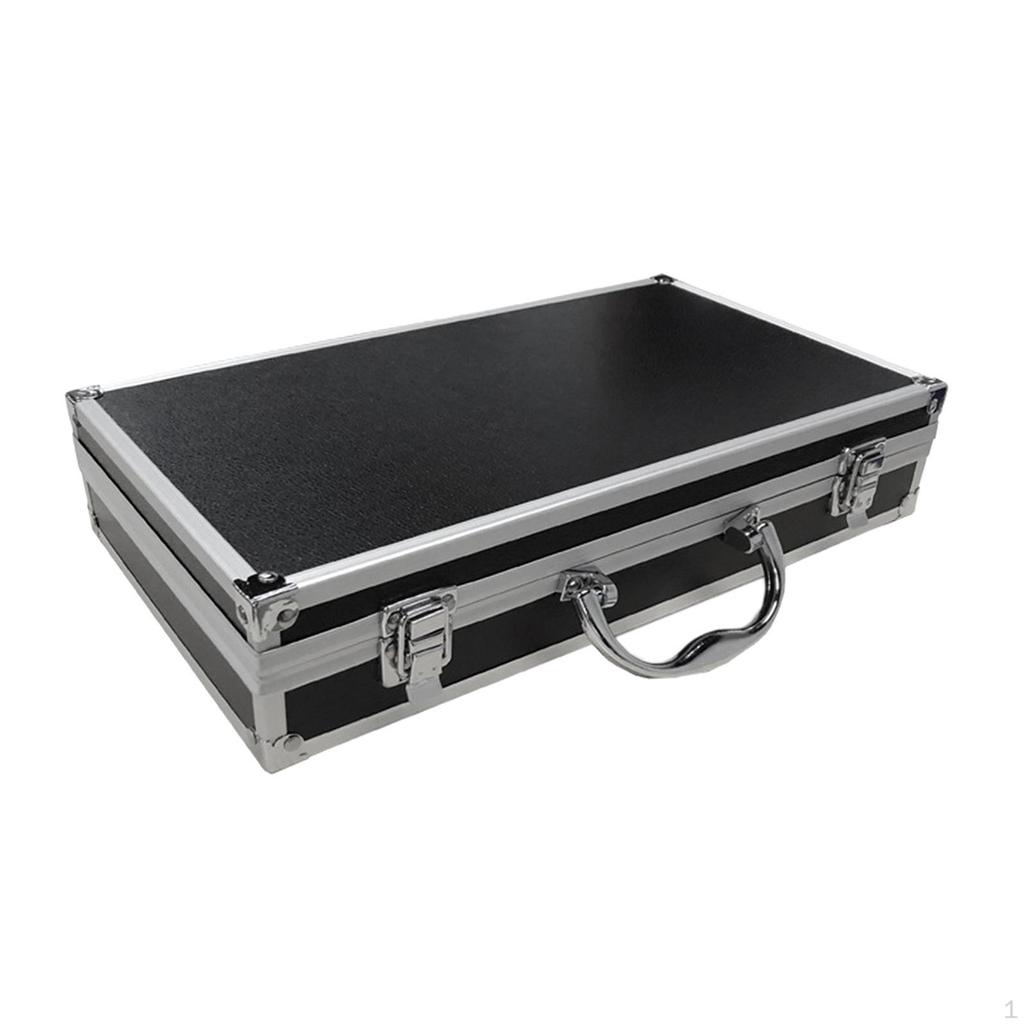 Buy Microphone Storage Case Suitcase Instrument Box Mic Toolbox for ...