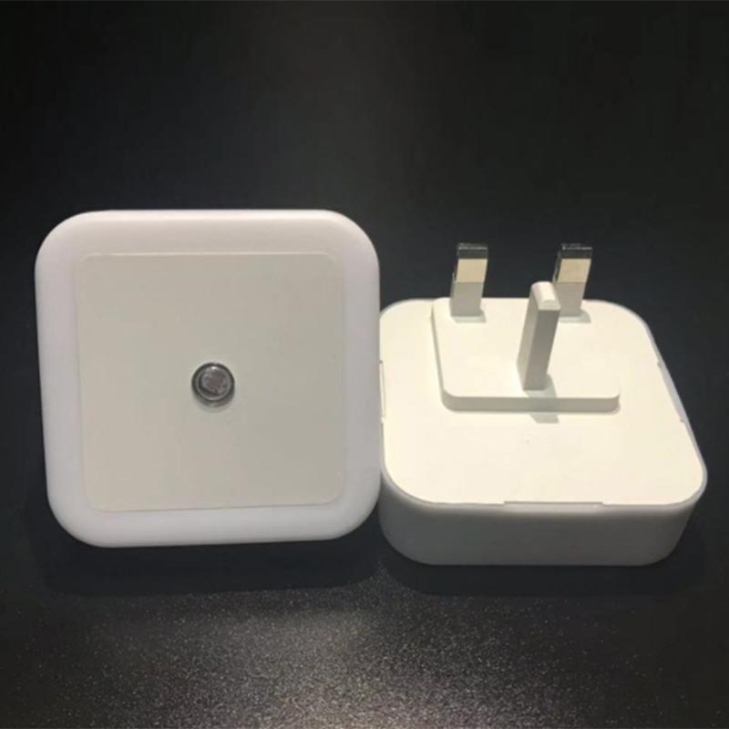 Buy Idl 2pcs Lamp Sensor Automatic Small LED Safety Night Light Wall ...