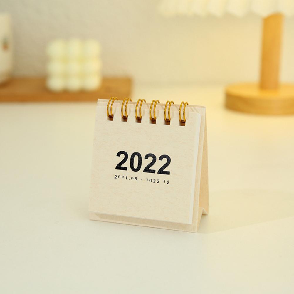 Buy 2022 Mini Desk Calendar Portable Notepad Calendar Decoration O1W8 ...