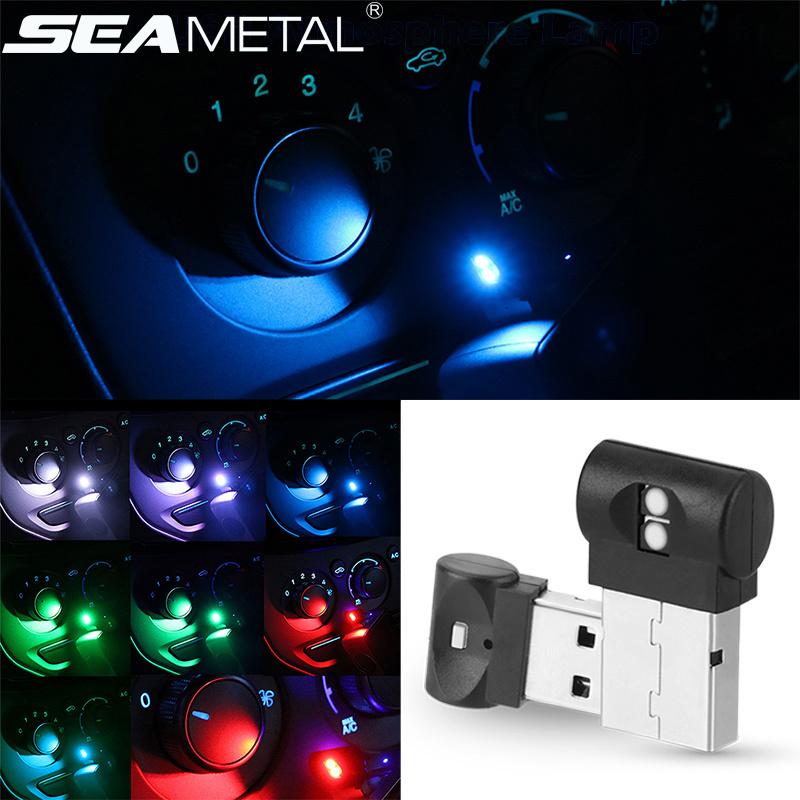 Buy SEAMETAL USB Modeling Light Ambient Lamp Interior Decorative Light ...