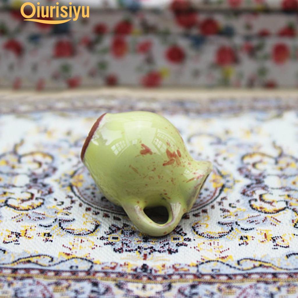 Buy Mini Ceramic Flower Vase Model Toy Dollhouse Miniature Decor ...