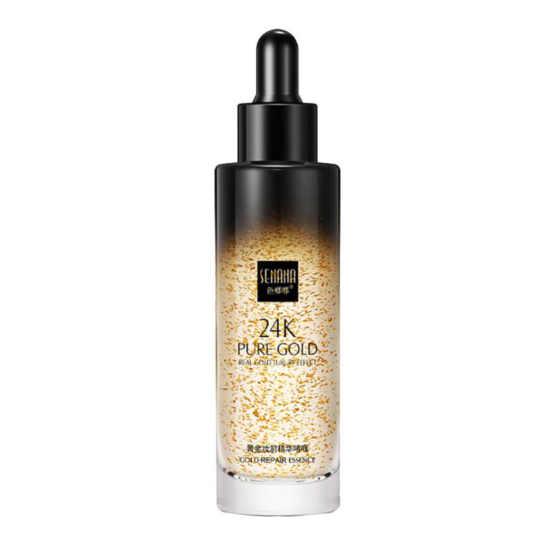 Buy 24k Pure Gold Face Primer Moisturizing Firming Skin Shrinking Pores ...