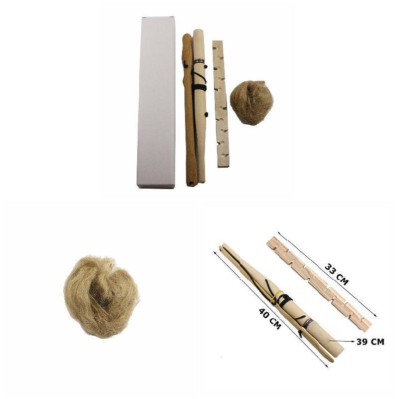 Buy Bow Friction Fire Survival Drill Primitive Wood Practice Kit Fire ...
