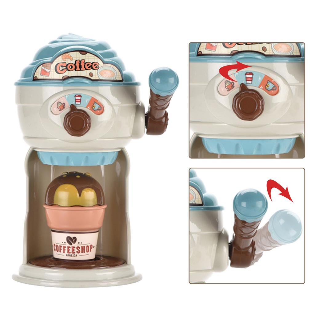 Buy Kids Coffee Machine Toy Set Kitchen Pretend Play Toys Kit at ...