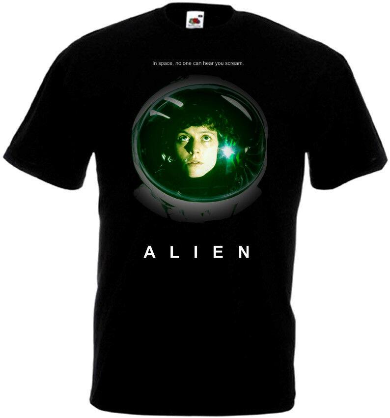 Buy Alien V23 T Shirt Black Movie Poster All Sizes Fashion Tee Shirt ...