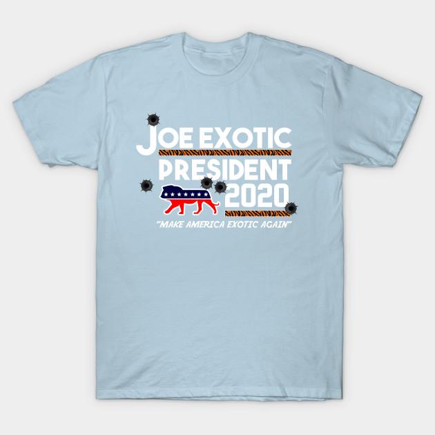 Buy Men Premium Cotton Harajuku T Shirt Joe Exotic for President 2020 ...