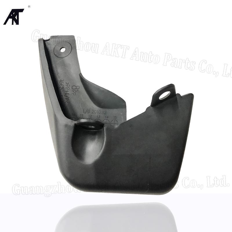 Black Front &Rear Mud Fender Flaps Splash Guard Mudflaps Mudguard Cover ...