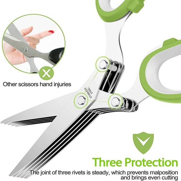 Buy Multi-layer Scissors Kitchen Scissor Multipurpose Chopping Shear ...