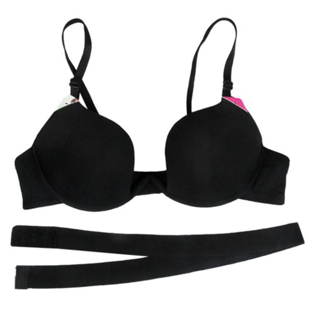 Women's Deep U - Ultra - Low Chest Exposed Breast Multi - Wear Open ...