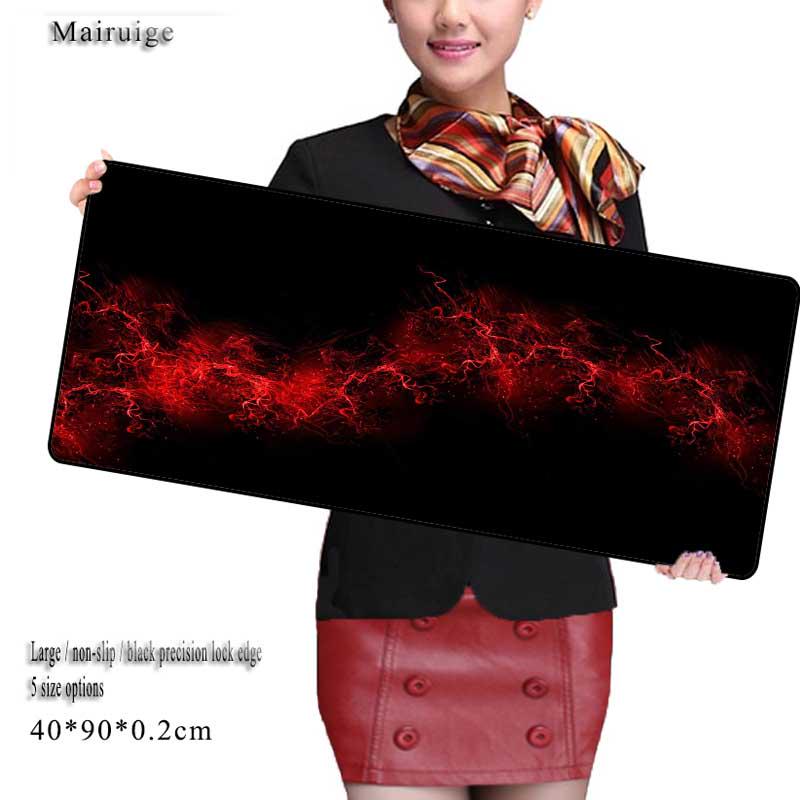 Buy Red Line Gaming Rubber Large Mousepads Design Computer Gaming Mouse ...
