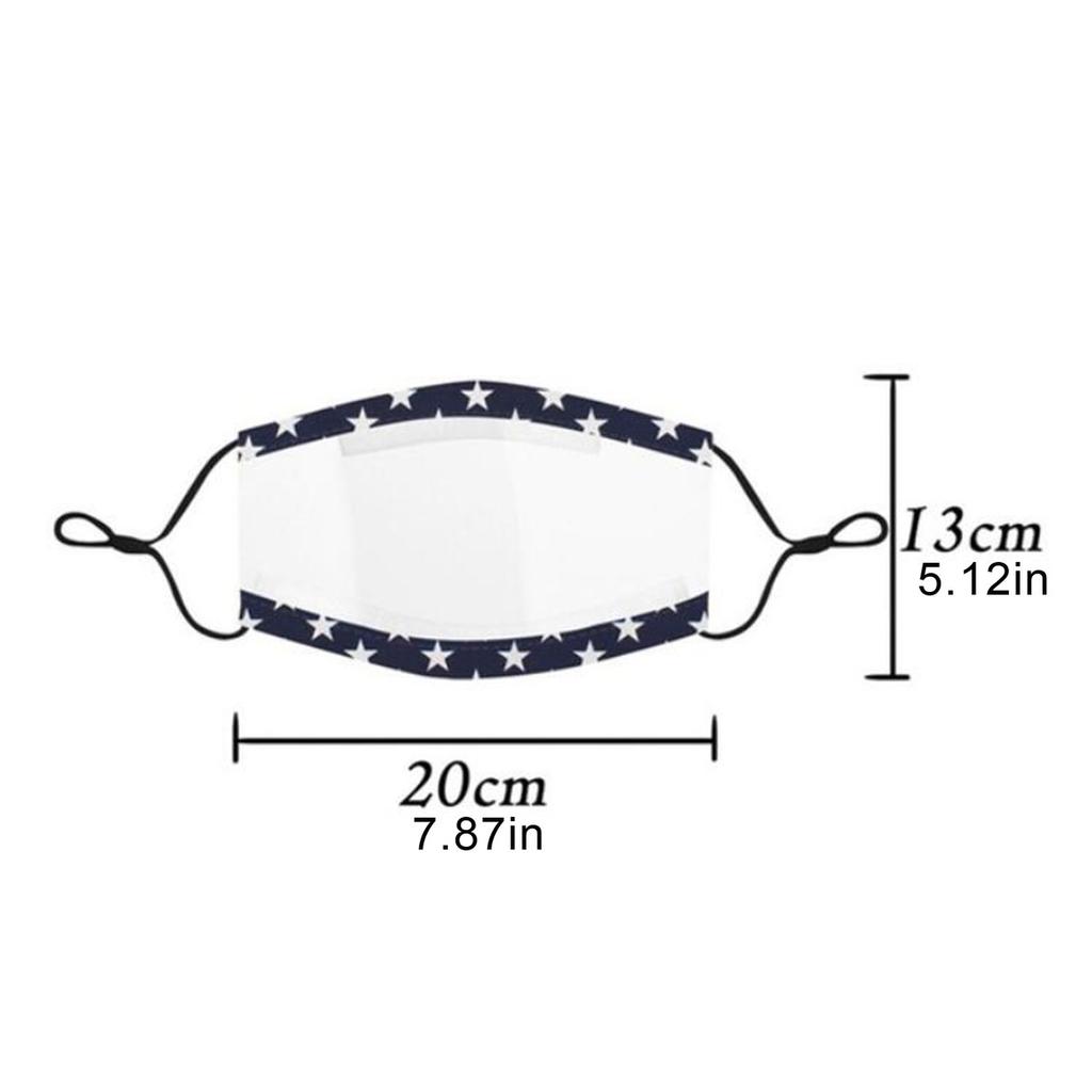 Buy Mint Garden Unisex Adults Face Masks Deaf-mute Lip Speech Face ...
