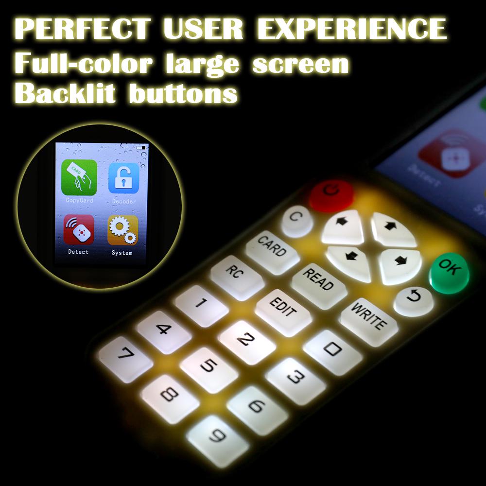 Buy Handheld Key Machine Full Decode RFID NFC Copier IC/ID Reader ...