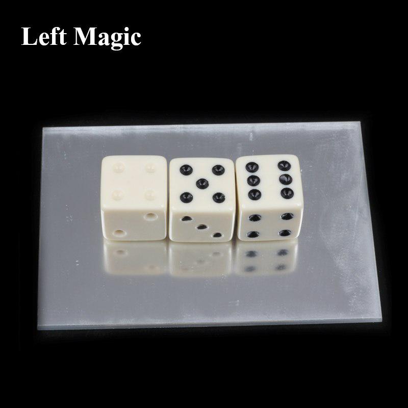 Dice Illusion Magic Tricks Russia Dice Street Bar Close Up Magic Props Comedy Classic Toy Force ...
