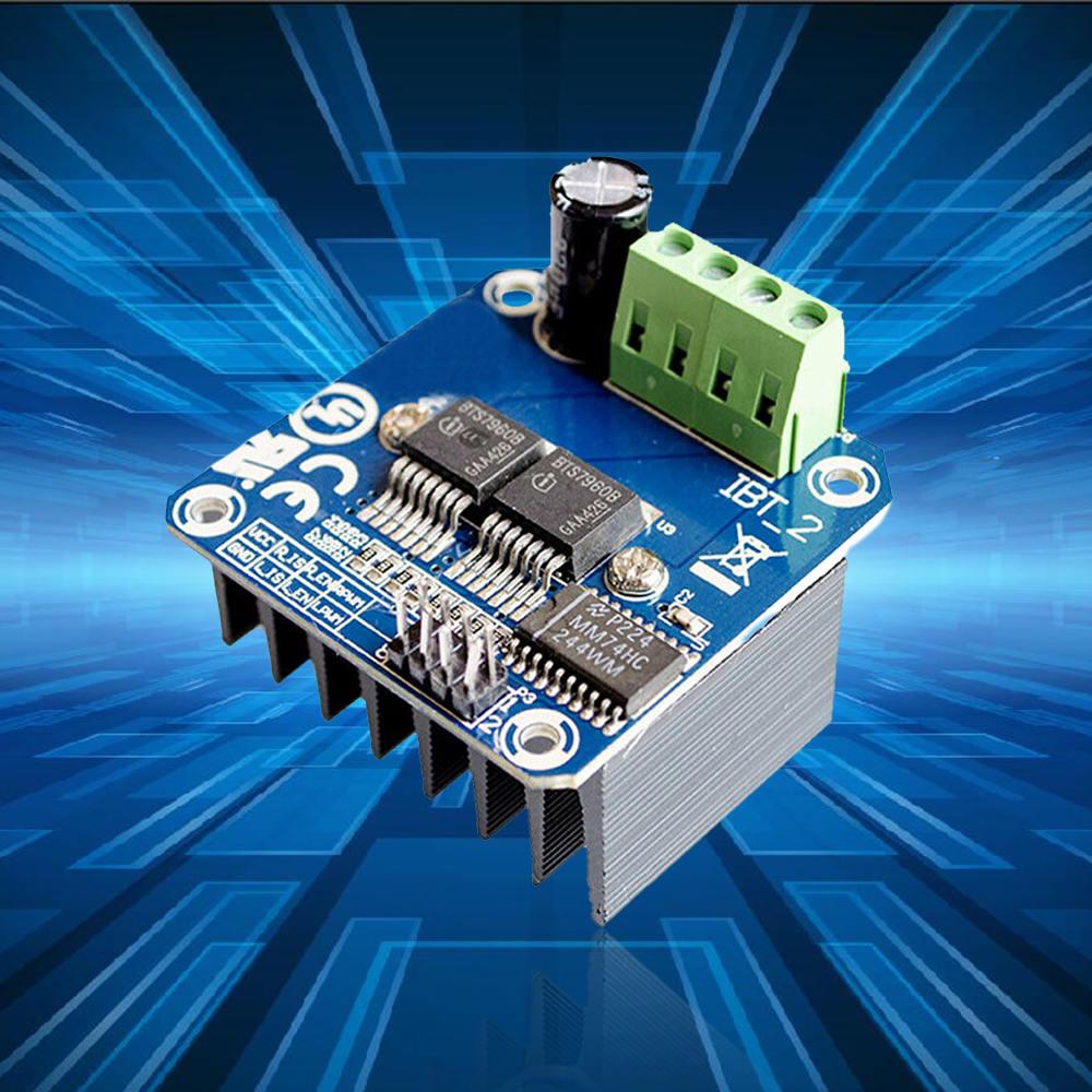 Buy Double BTS7960B DC 43A Stepper Motor Driver H-Bridge PWM For ...