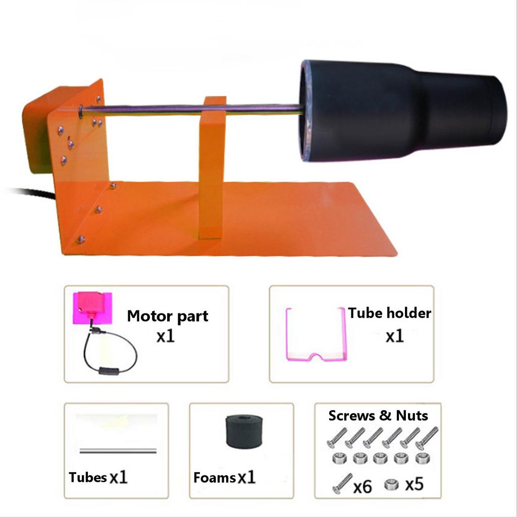 Buy 110V Single Cup Turnner Turner 5 RPM Epoxy Spinner Glitter Tumbler ...