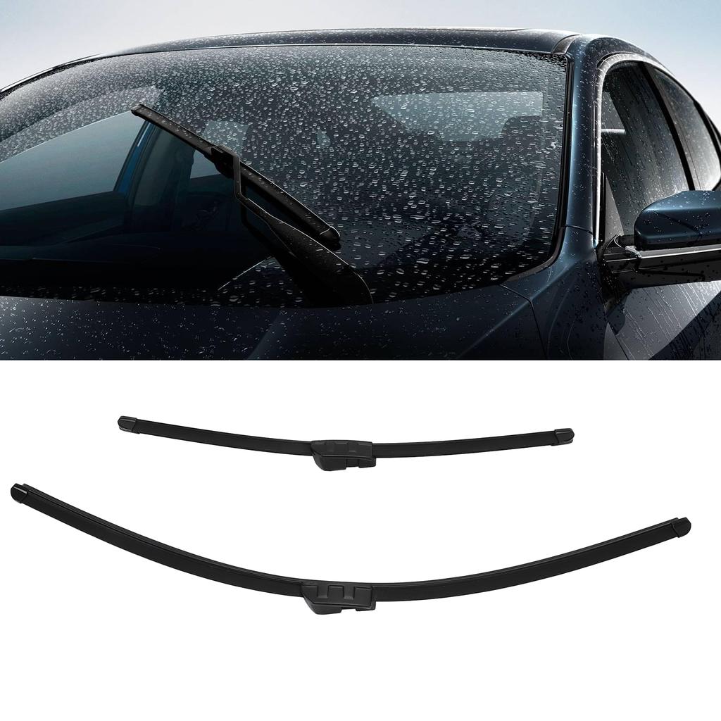 1 Pair 26in 22in Front Windshield Wiper Blade 61612163749 Car ...