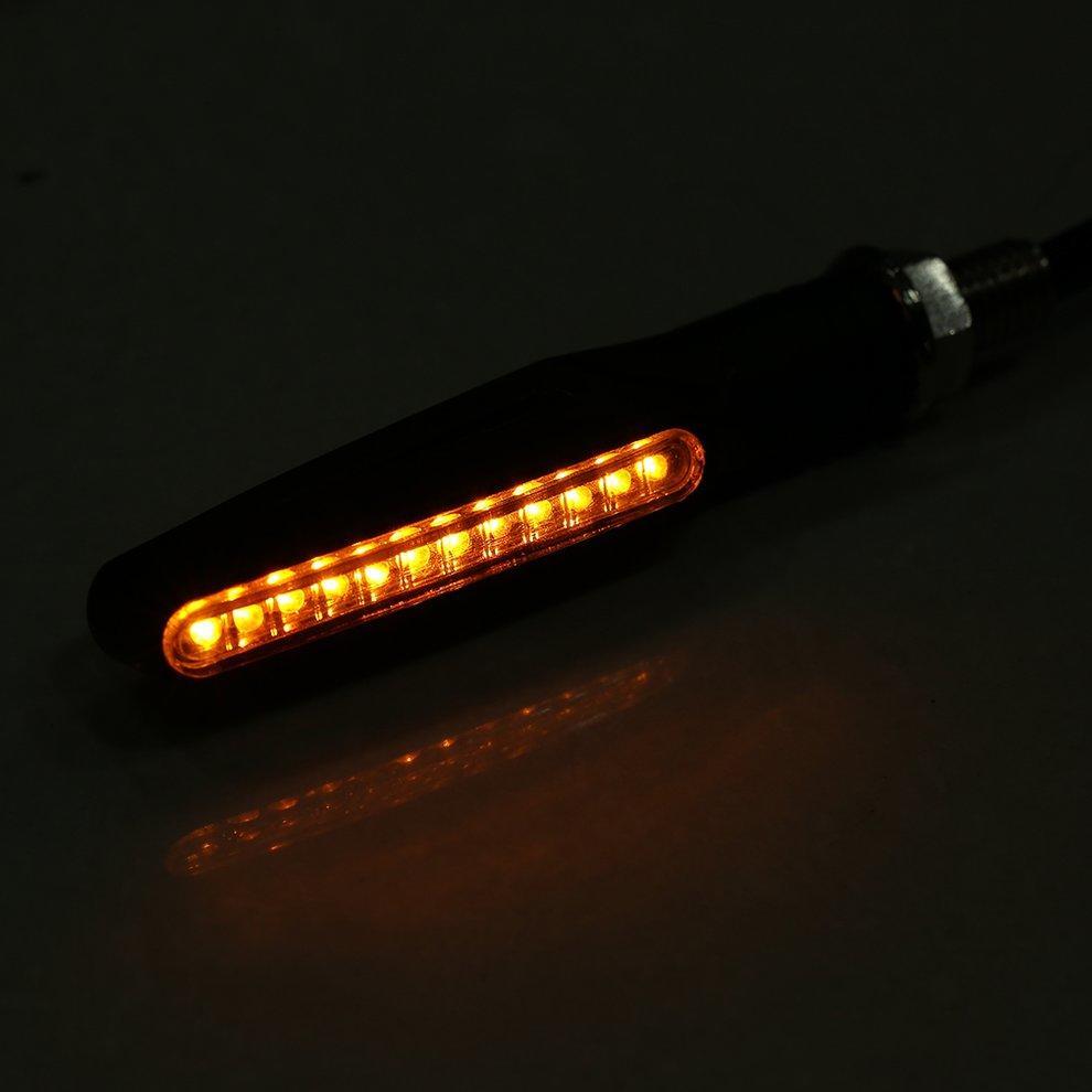 Auto Parts 2 x LED Super Bright Amber Turn Signal Light Universal Motor ...
