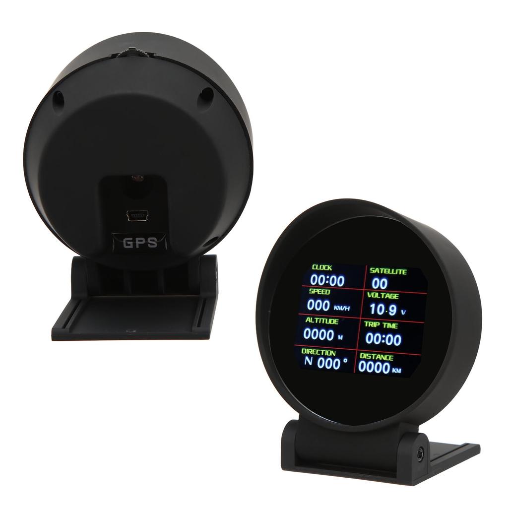 Buy Car HUD GPS Inclinometer Speedometer Electronic Compass Digital LCD ...