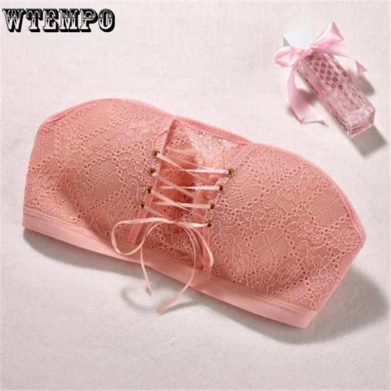 Cheap Seamless Adhesive Fly Bra Strapless Push Up Bra Wireless Stick On ...