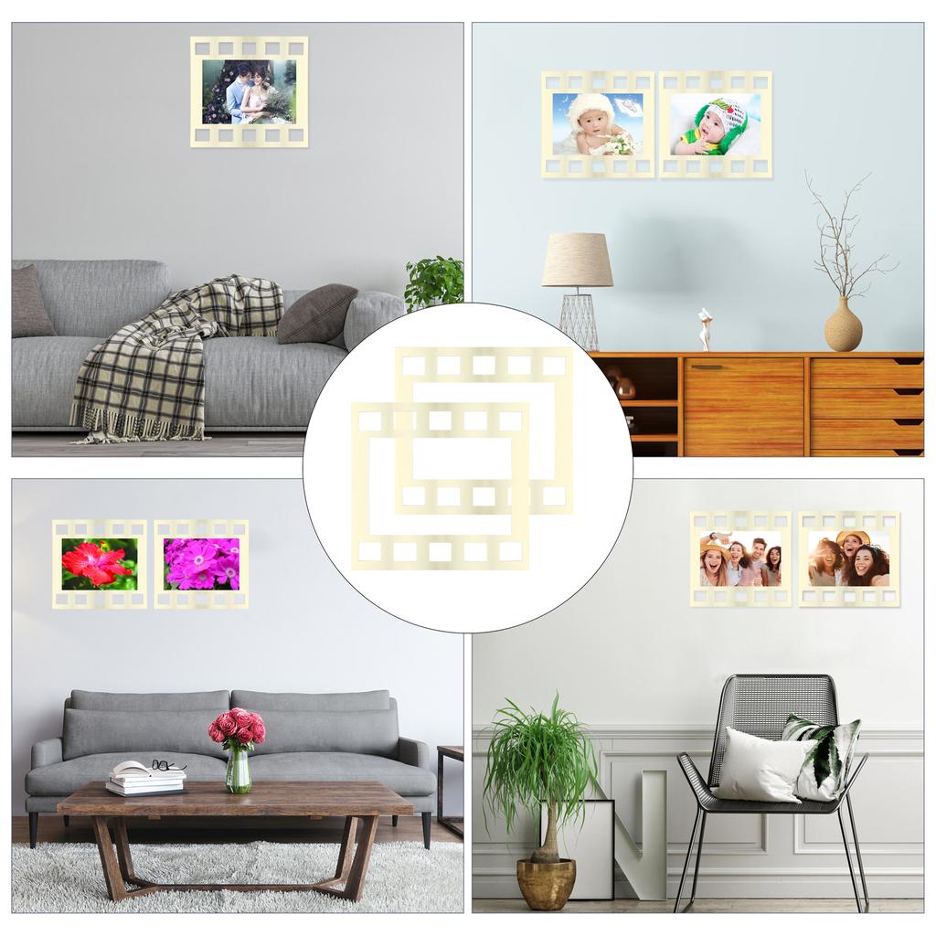 Buy The New York2pcs Wall Sticker Picture Frame Creative Living Room ...