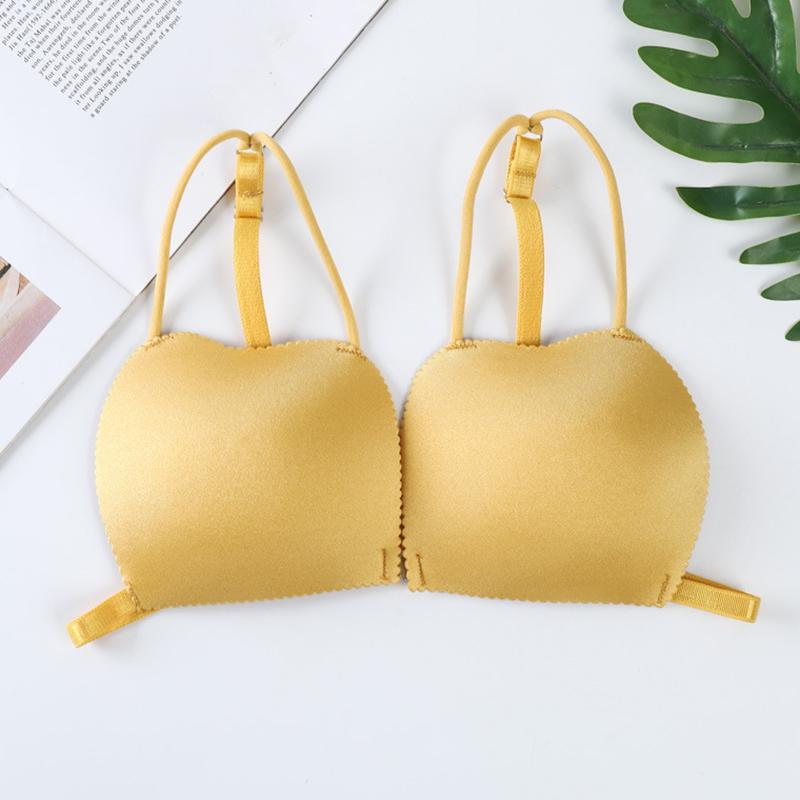 Cheap Women's Thin Bra Bra Underwear Off Shoulder Bra Solid Color Women ...
