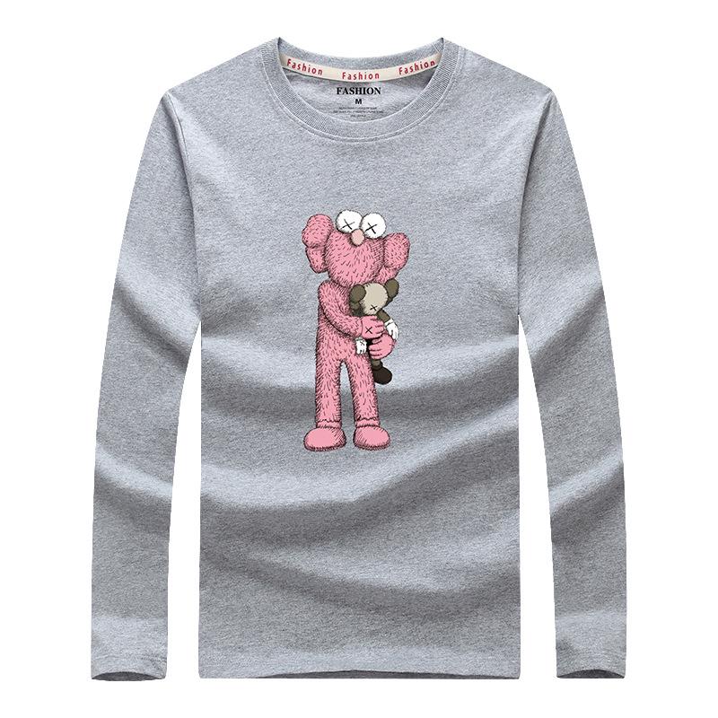 Buy S-6XL Autumn Winter Men Cartoon Long Sleeve T-shirt Big Size Man ...