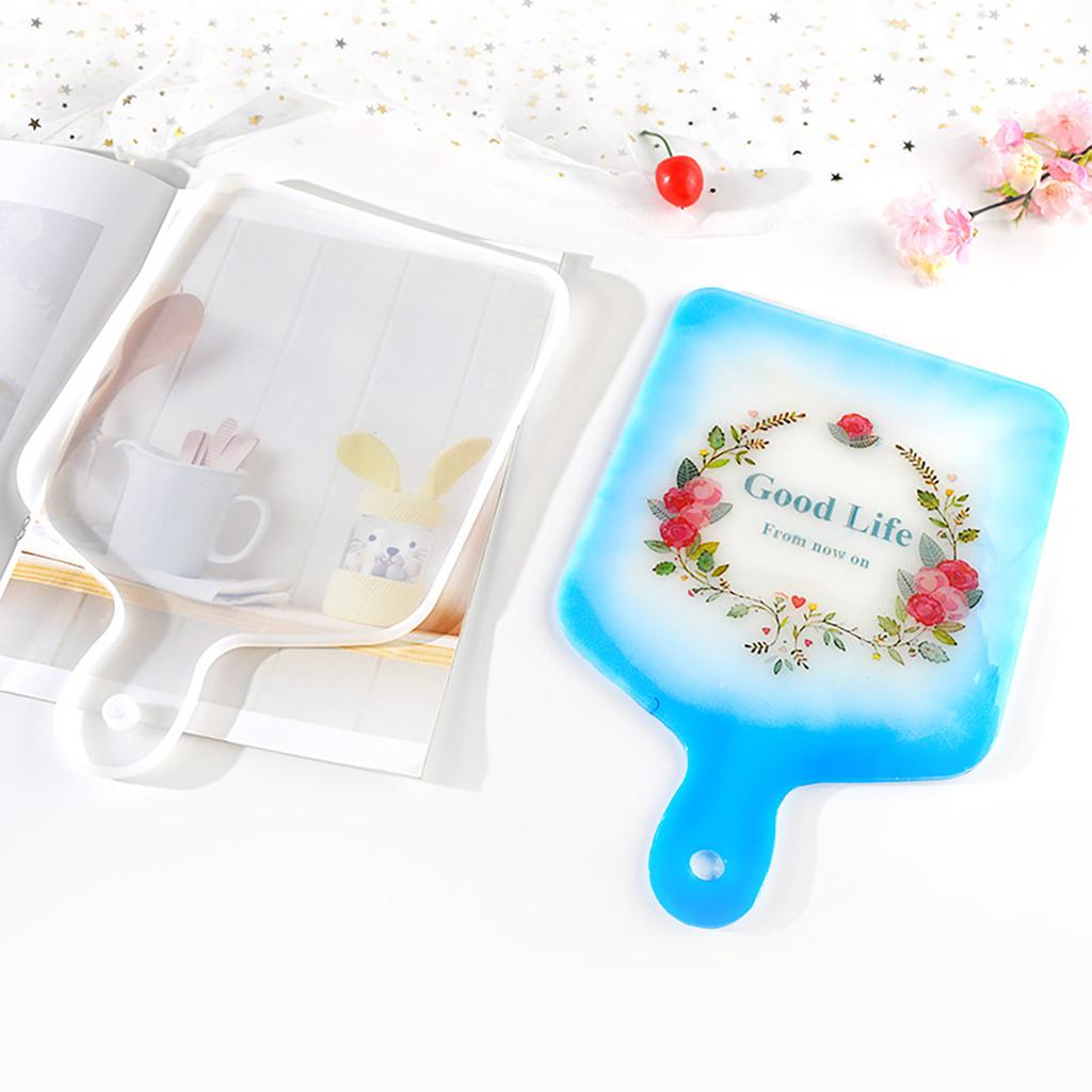 Cheap Square And Round Epoxy Household Art Silicone Tray Mold Handmade ...