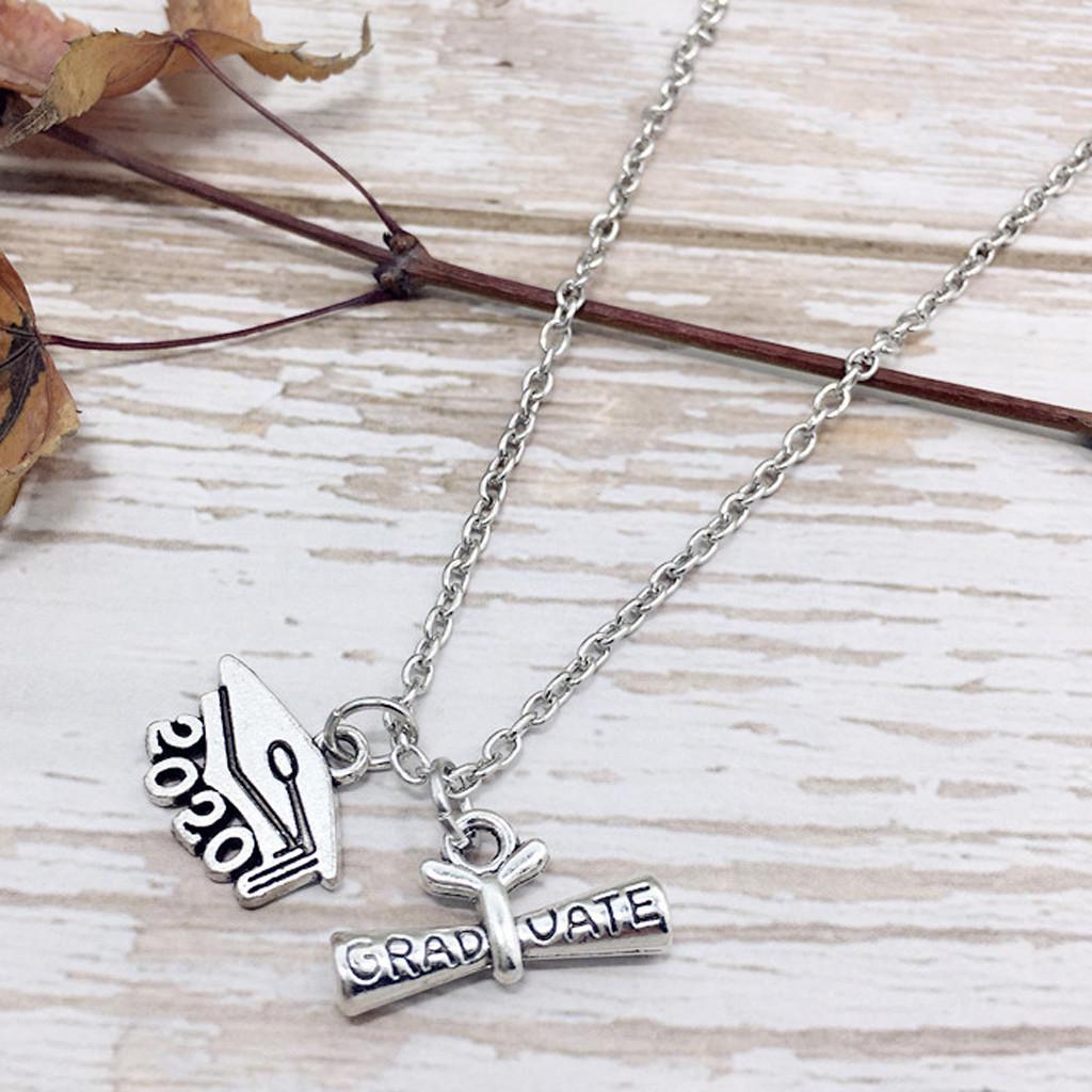 Buy [HF] Class Of 2020 School Necklace Memorial Graduation Gift ...