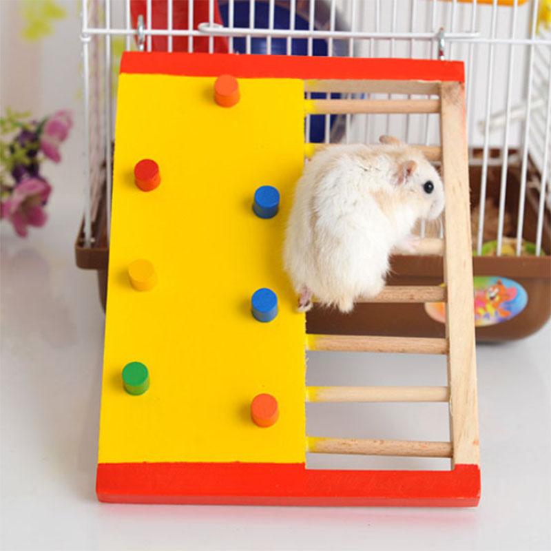 Satın alın Wooden Hamster Climbing Toy Hamster Ladder Small Pet Toy ...