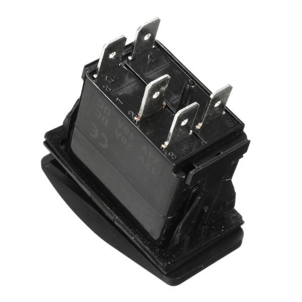 Buy 12V/24V 5 Pins Dual Led Water Pump Rocker Switch SPST ON/OFF Car ...