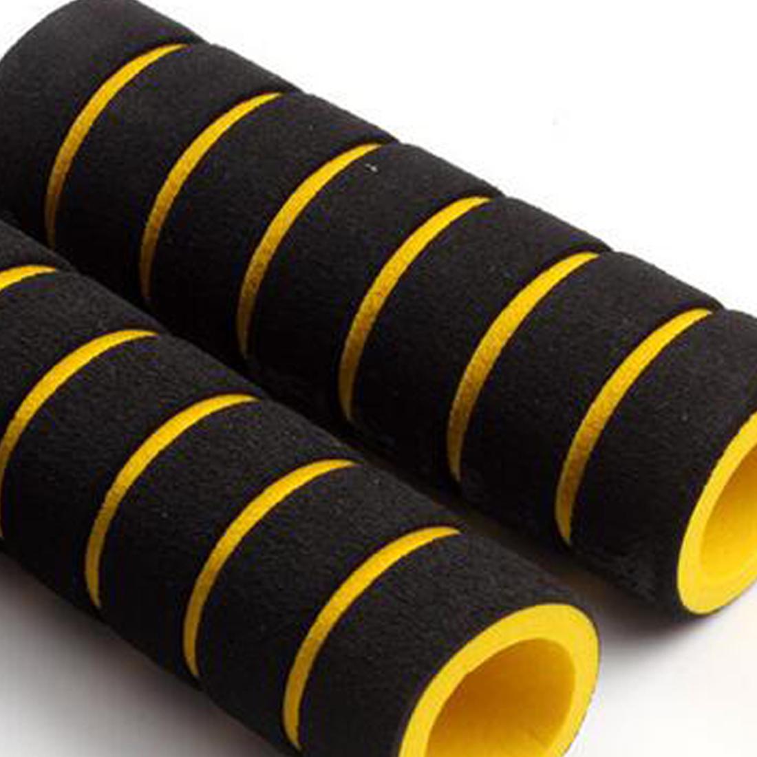 Bike Motorcycle Handlebar Foam Sponge Grip Cover Non-slip Handlebar ...