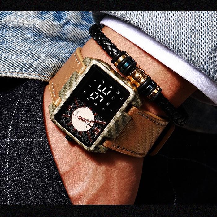 Buy Touch Screen Digital Watch Black Technology Fashion LED Men's ...