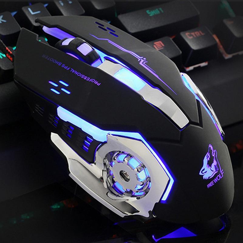 Buy Laptop Desktop Computer Usb Wired Mouse E-Sport Weighted Gaming ...