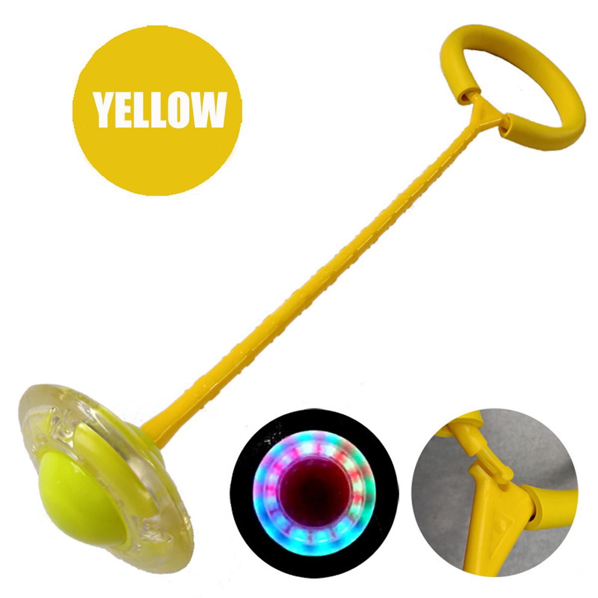 Children LED Flashing Jumping Rope Ball Colorful Ankle Skip Jump Ropes ...