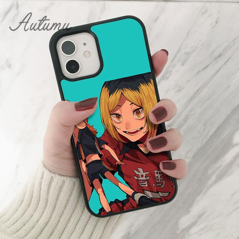 Buy Anime Kozume Kenma Haikyuu Phone Case for iPhone 11 12 13 14 Pro ...