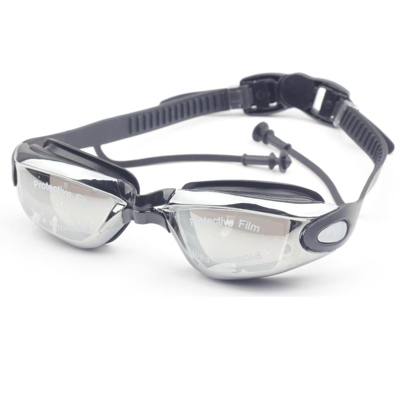 Buy Adults Diopter Swimming Glasses Earplug Waterproof Arena Optical ...