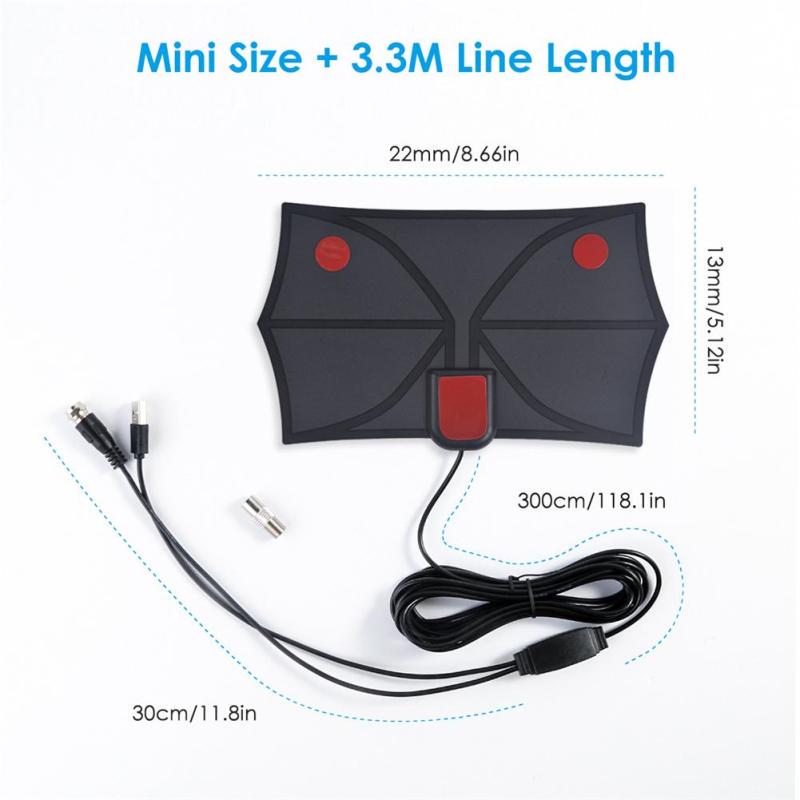 Buy Universal 980Miles Digital Indoor TV Antena Amplifier Signal ...