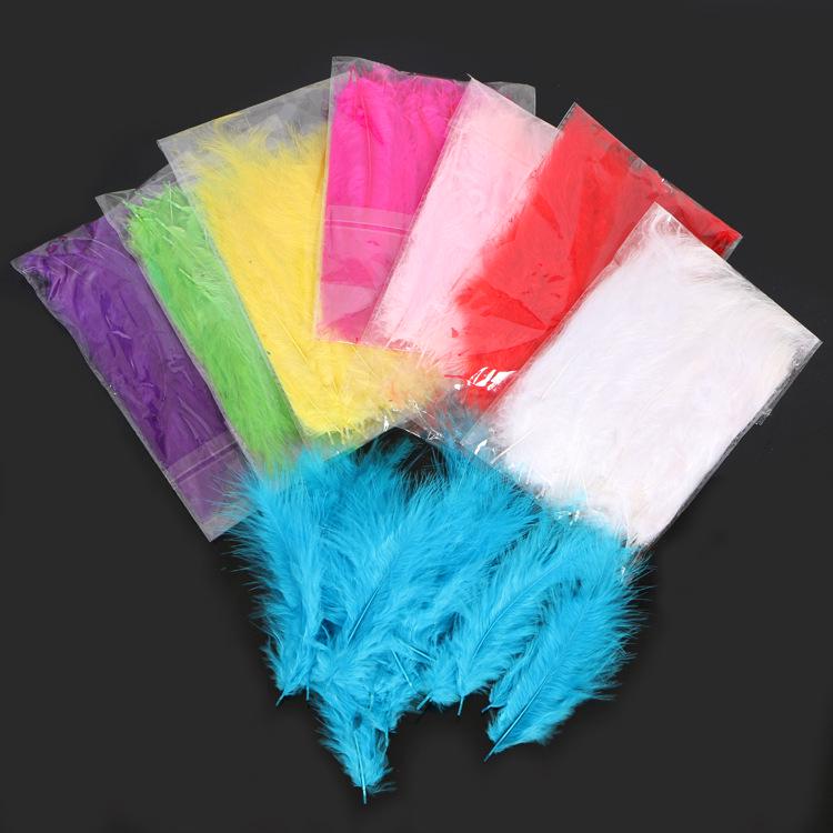 Buy 100pcs/Pack Transparent Bobo Balloons Filled Decor Feather Birthday ...