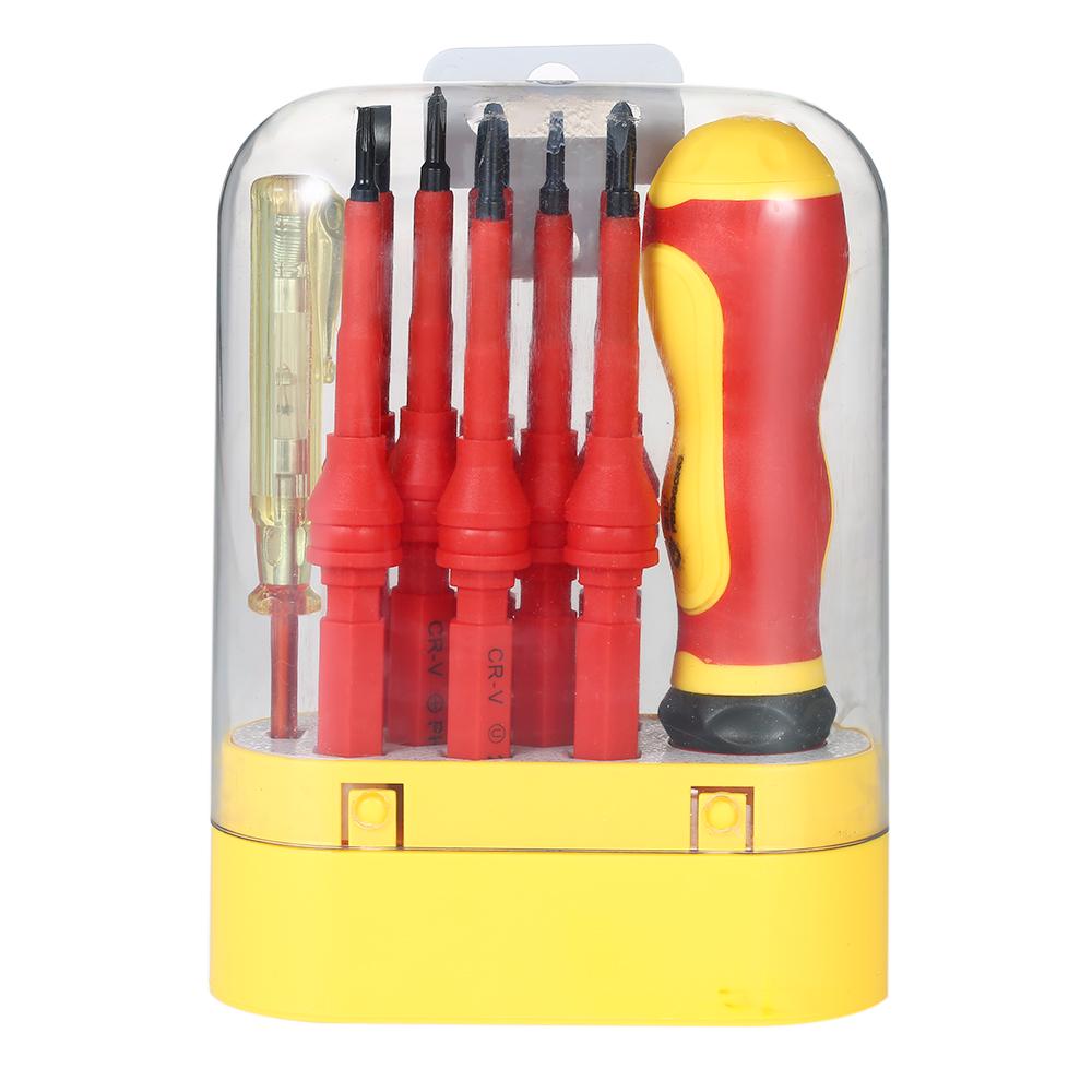 Buy 10pcs 500V Multi-functional Insulated Screwdrivers Set with ...